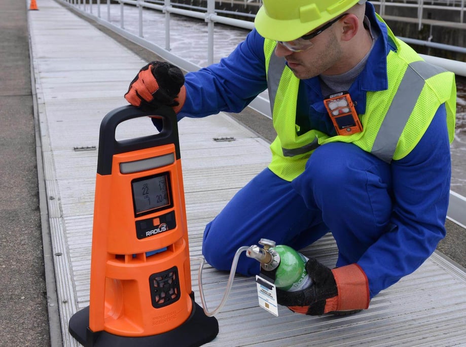 DETECÇÃO E MONITORAMENTO DE VAZAMENTO DE GÁS COM O RADIUS BZ1