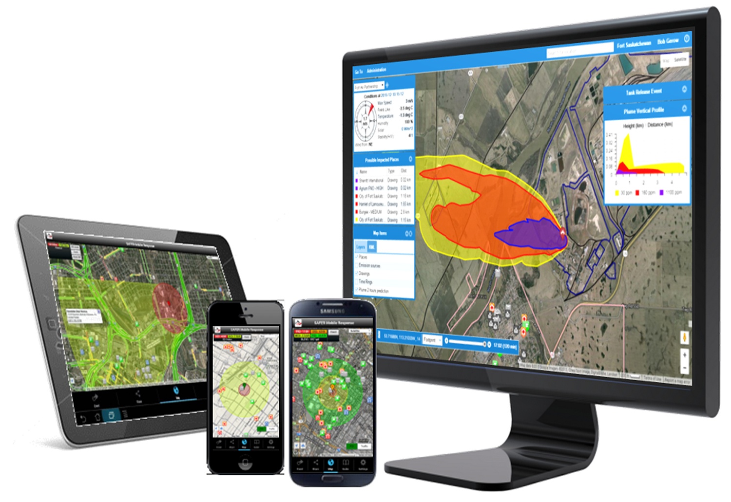 SAFER One | Dynamic Plume Modeling Software | Industrial Scientific
