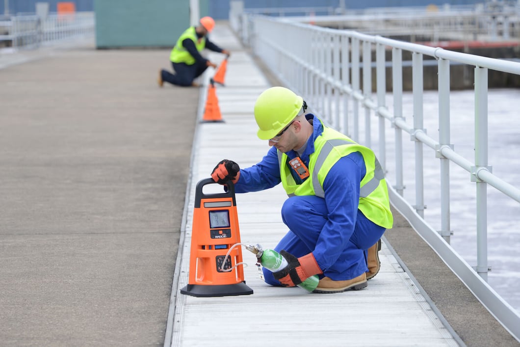 Radius® BZ1 | Monitor de gás de área | Industrial Scientific