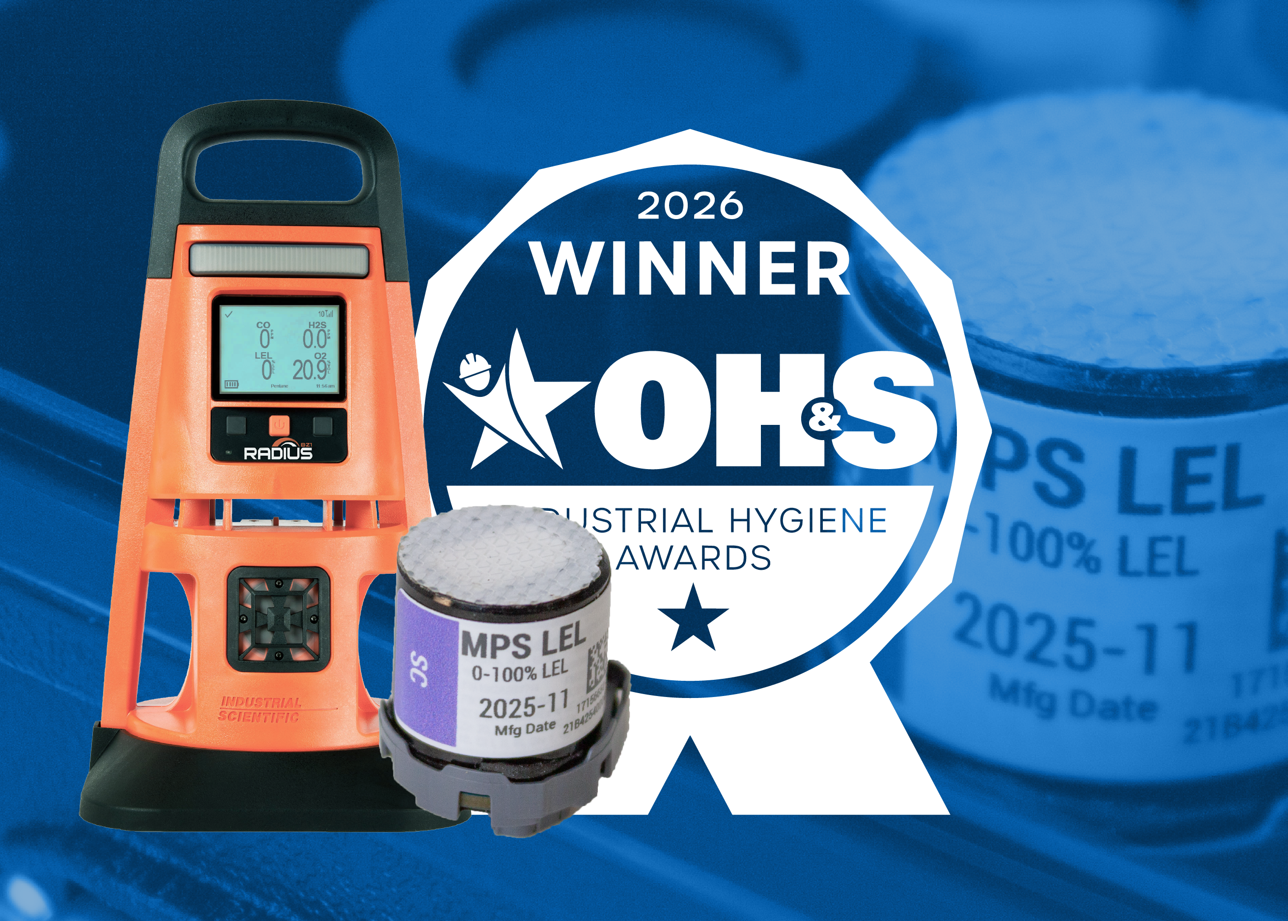 Industrial Scientific Receives Top Honors for Radius® BZ1 with MPS™ LEL ...